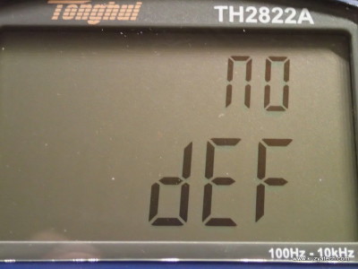 Tonghui TH2822A LCR meter | KuzyaTech