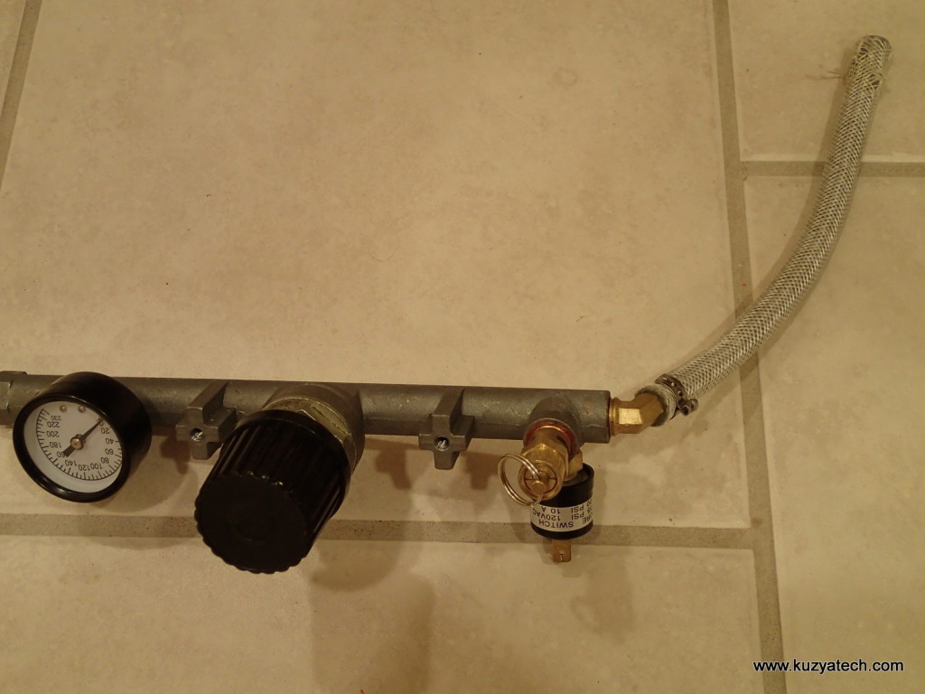 Replacing pressure regulator on Husky Air Scout compressor | KuzyaTech